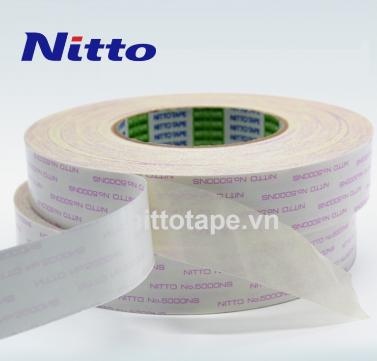 NITTO No.5000NS Băng keo 2 mặt dính chắc chắn