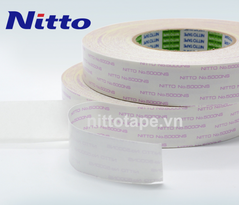 NITTO No.5000NS Băng keo 2 mặt dính chắc chắn